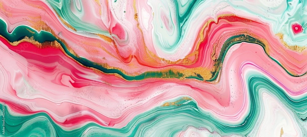 Detailed close up of colorful marbled stone texture for enhanced search ...