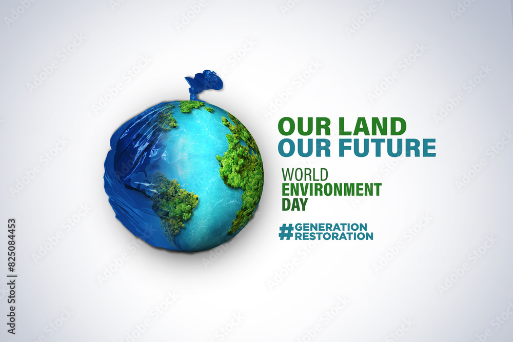 World Environment Day 2024 concept - Land restoration, desertification ...