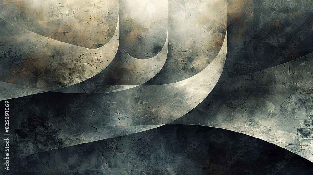 An abstract design highlighting the concept of strength in weakness ...