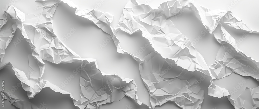 White background with crumpled paper texture, white background ...
