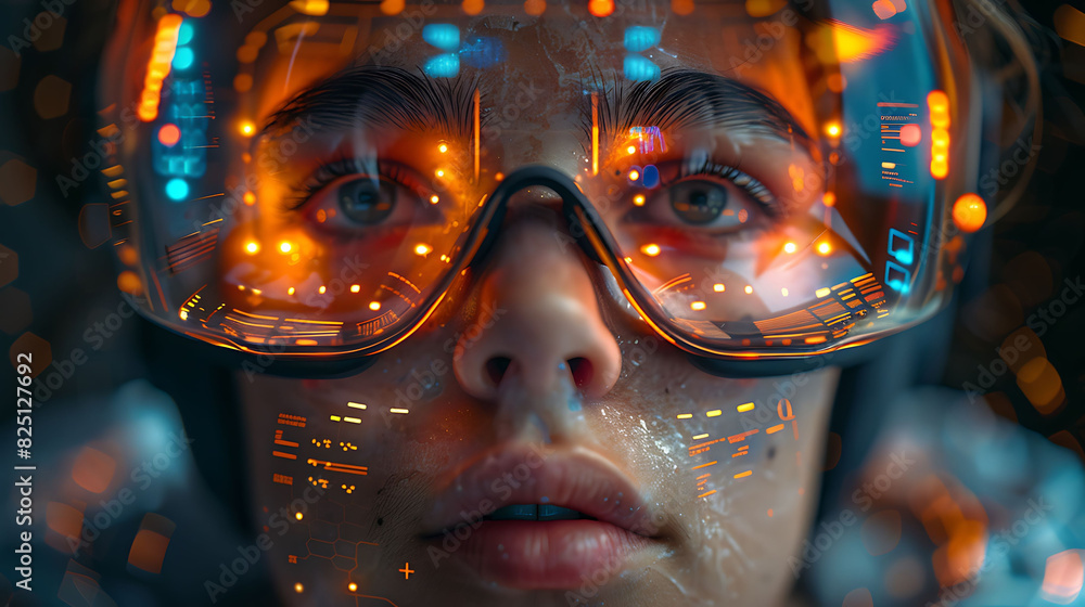 augmented human explorer venturing into uncharted territories with ...