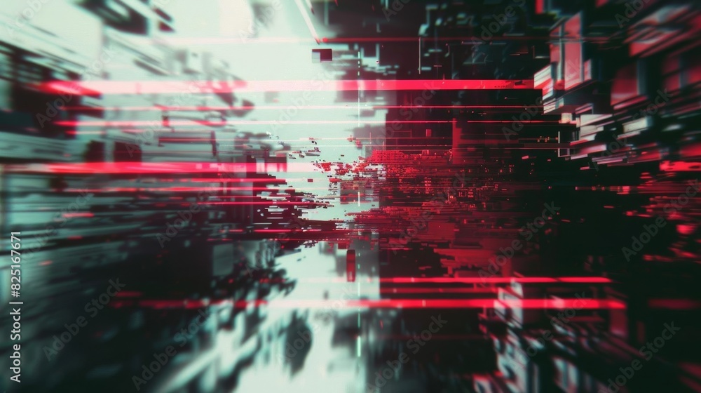 Dynamic VFX pack with a variety of glitch noise static patterns and ...