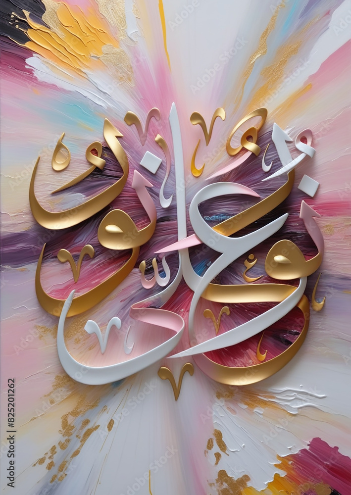 Islamic Calligraphy - ( Noor Ala Noor ) Light Upon Light - Ideal for ...