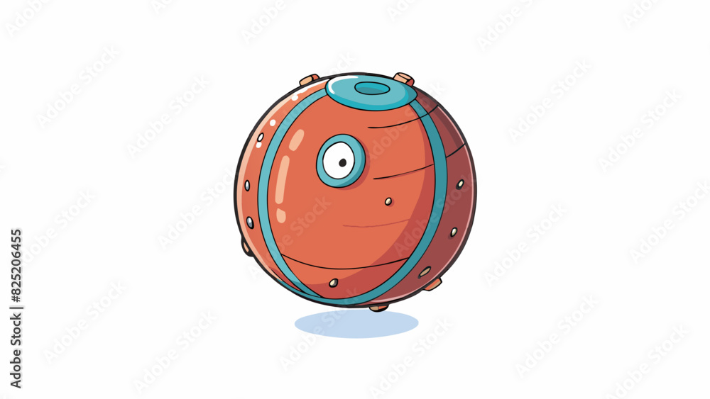 Balloon A round thin object made of rubber or plastic that can be ...