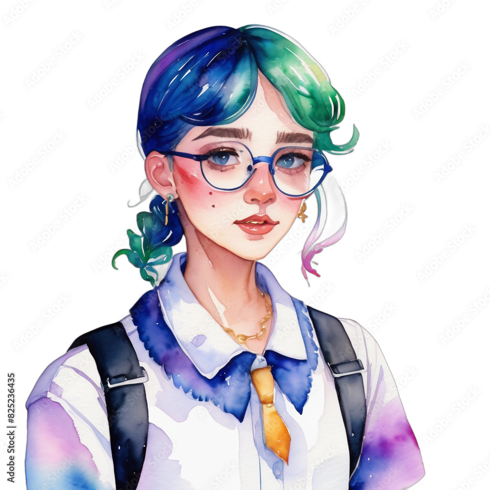 Watercolor Painting Illustration Transparent .PNG of New Zealander ...