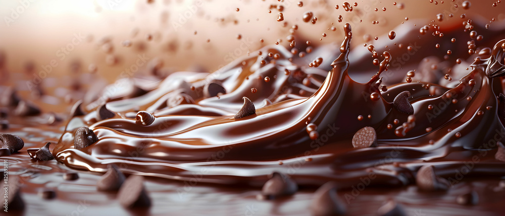 melted chocolate background world chocolate day food photography ...