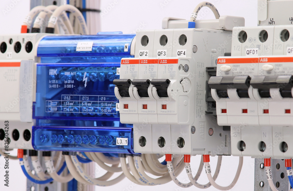 ABB electric circuit breakers for protection of electrical loads. They ...