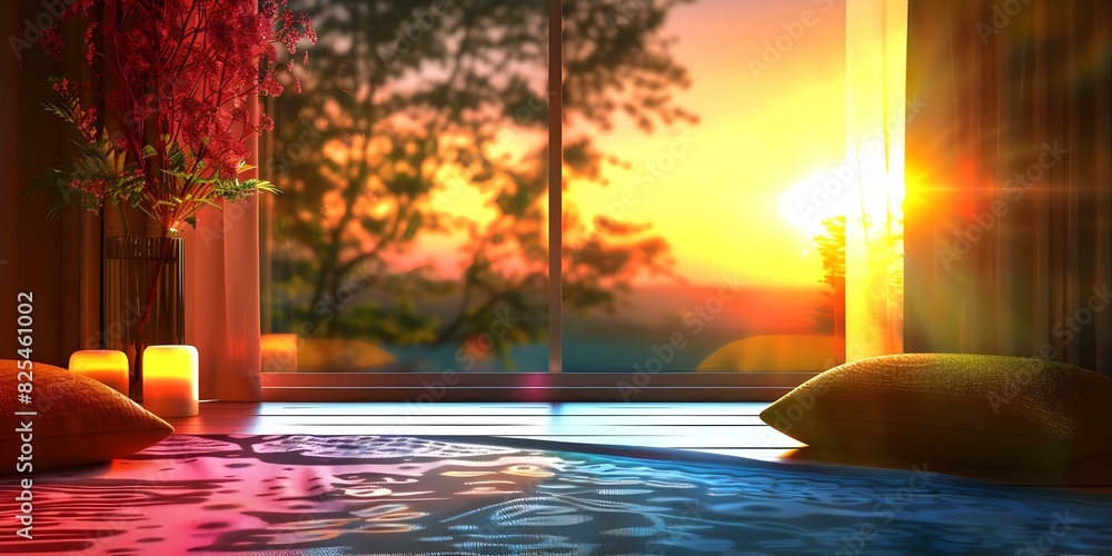 Virtual lofi living room background for stream overlays with cozy ...