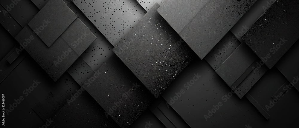 Modern black white abstract background. Minimal. Gradient. Dark grey ...