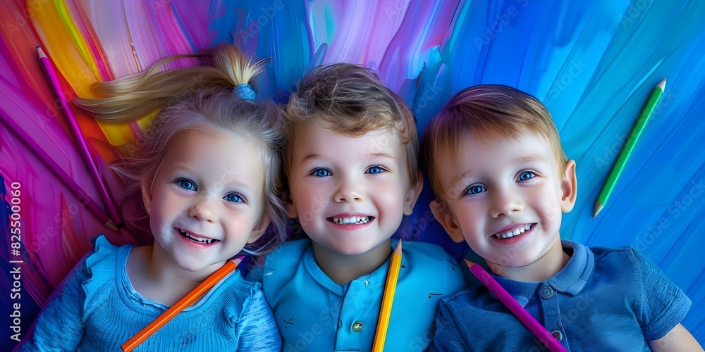 Illustrative timeline showcasing child growth stages and cognitive ...