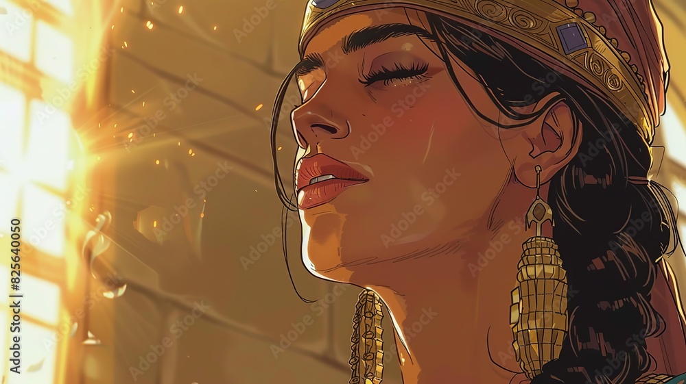 Experience the heartwarming cartoon where Queen Esther rallies her ...