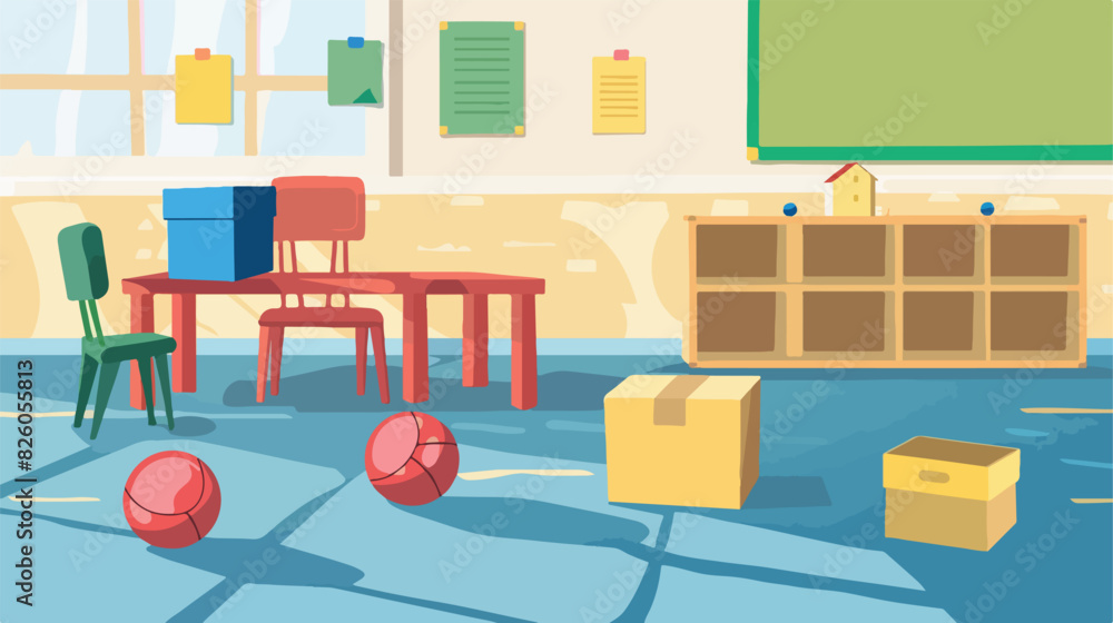 Preposition education. English prepositions cartoon background Stock ...