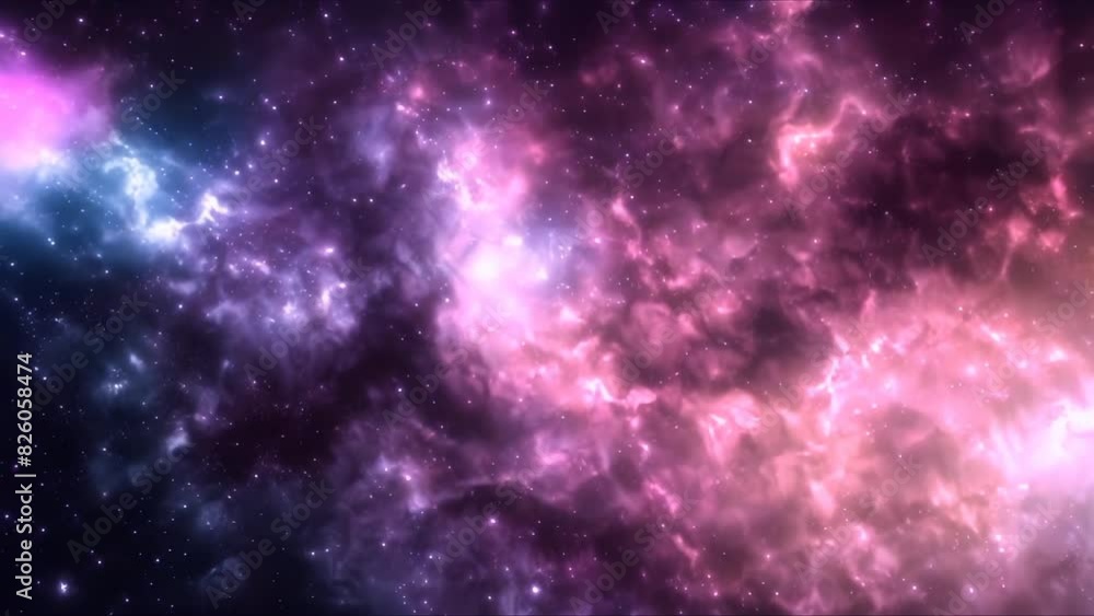 -Degree Gas Nebula HDRI Map for Virtual Reality Backgrounds. Concept ...