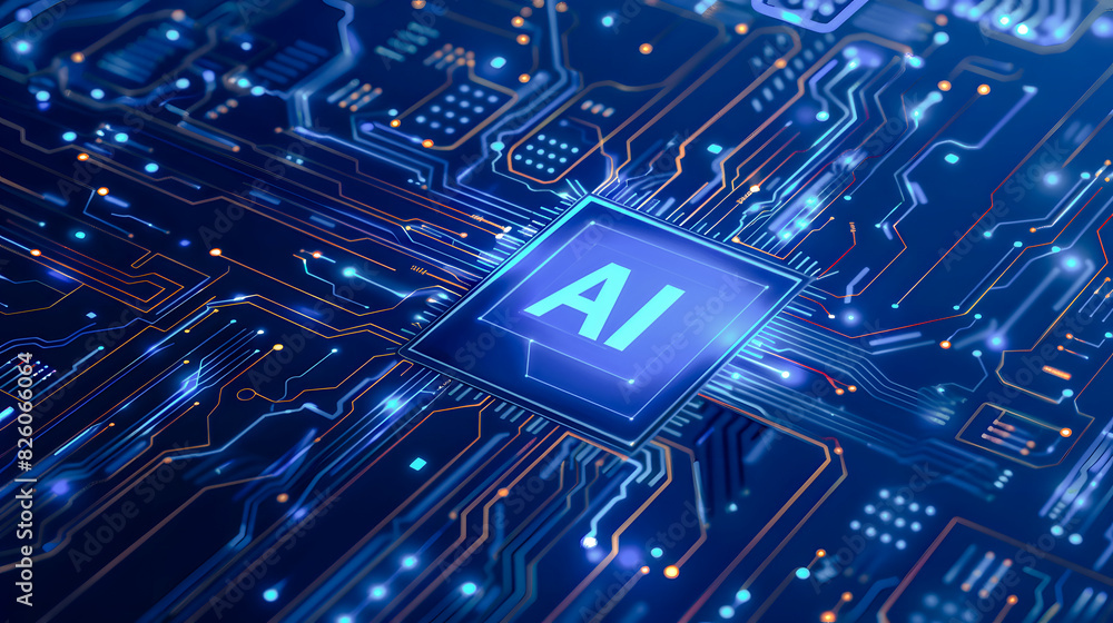 Symbol Image Futuristic Digital Network AI Artificial Intelligence Logo ...