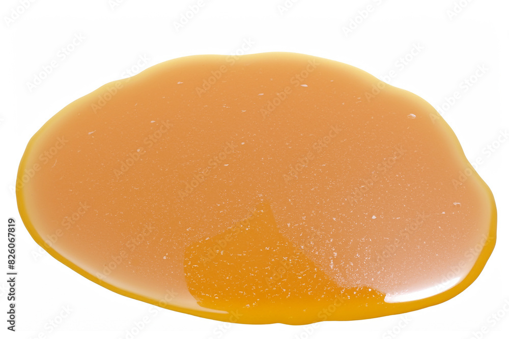 Juice. Puddle of orange juice isolated on white background, clipping ...