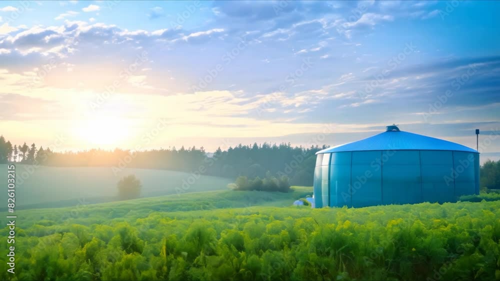 Converting organic waste into sustainable energy: The role of a biogas plant and anaerobic ...