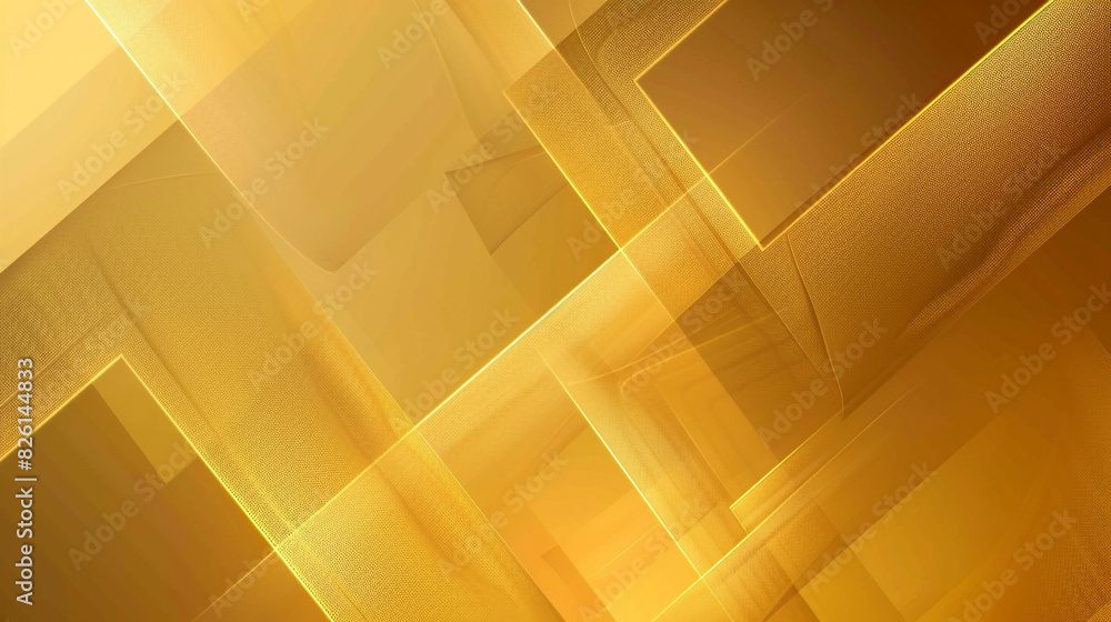 Modern gold square tech corporate abstract technology background design ...