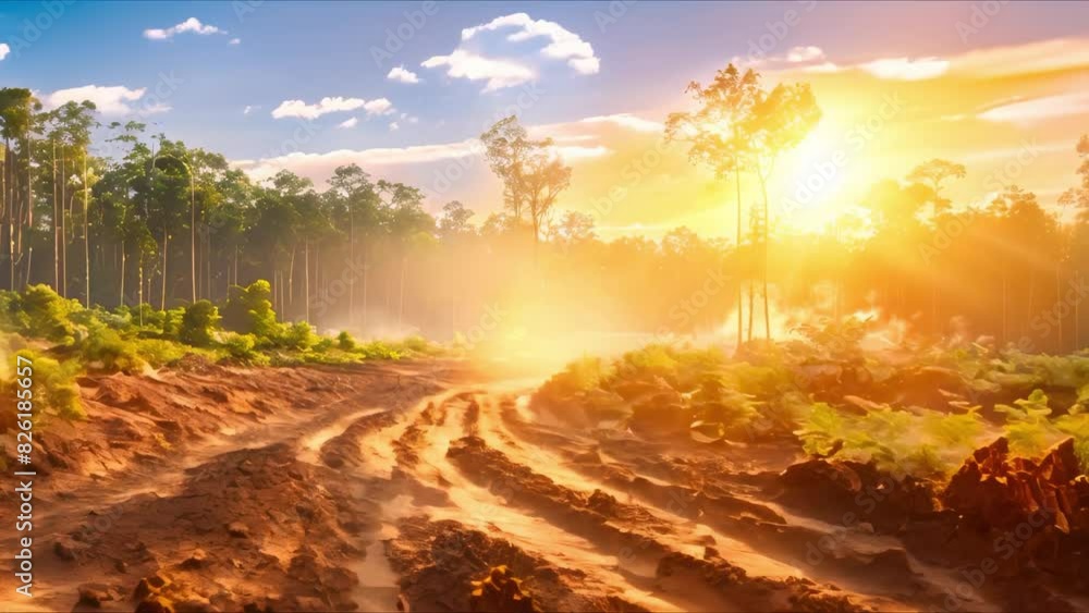 Deforestation destroys habitats disrupts ecosystems reduces ...