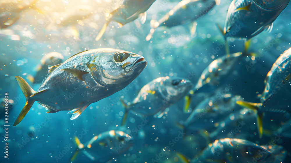 High Resolution Photo Realistic Image of Marine Research on Sustainable ...