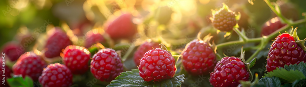 Vibrant and Healthy Organic Berry Farm: High Resolution Photo Stock ...