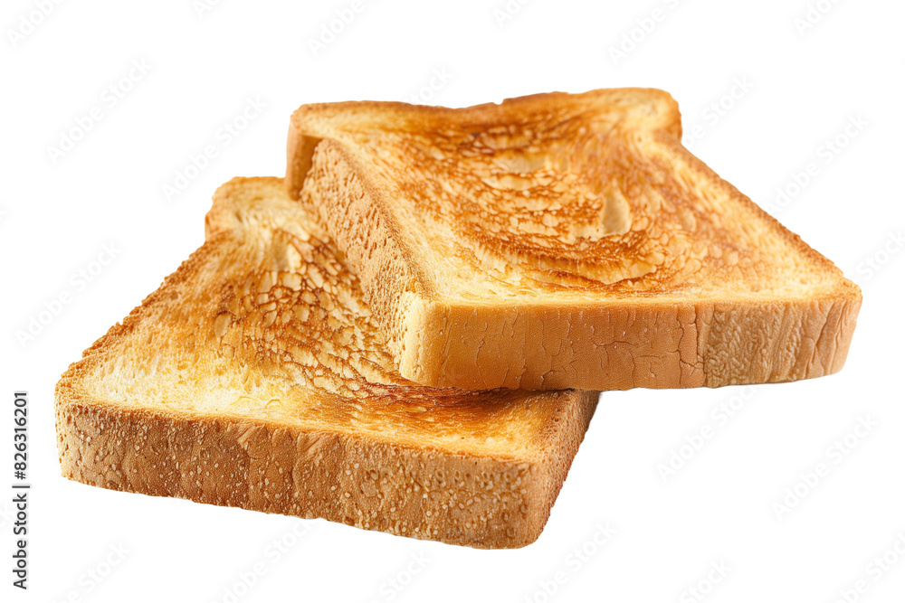 fresh roasted toasts, isolated on transparent background, png cutout ...