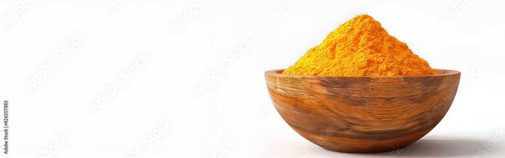 Turmeric dust or haldi powder also known as curcuma longa yellow spice ...