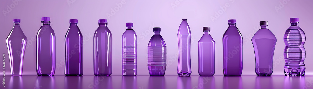 Royal Purple Plastic Bottles: Occasionally used for some cosmetic and ...