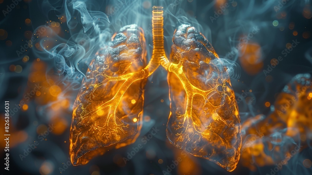 Showcase the process of exhalation, illustrating how the diaphragm and ...