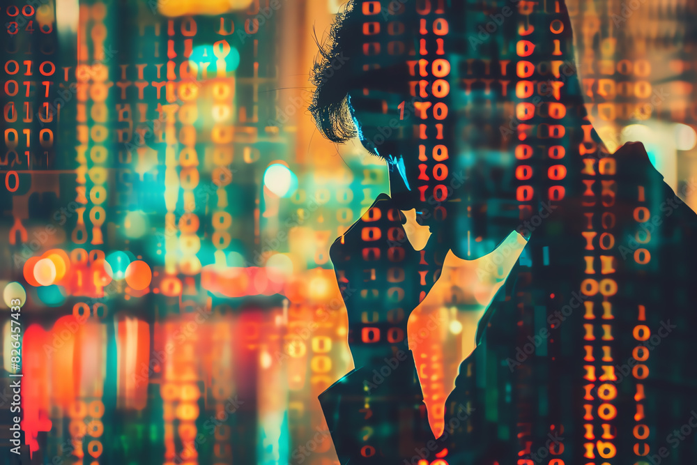 data corruption, digital decay, system failure, compromised information ...