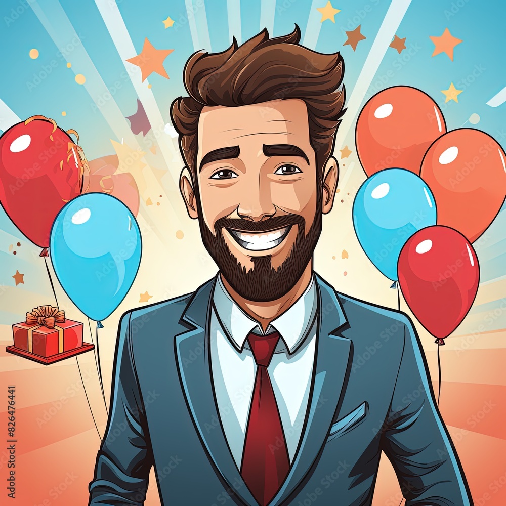 birthday backgrounds for men solid colors fun 4k flat vector ...