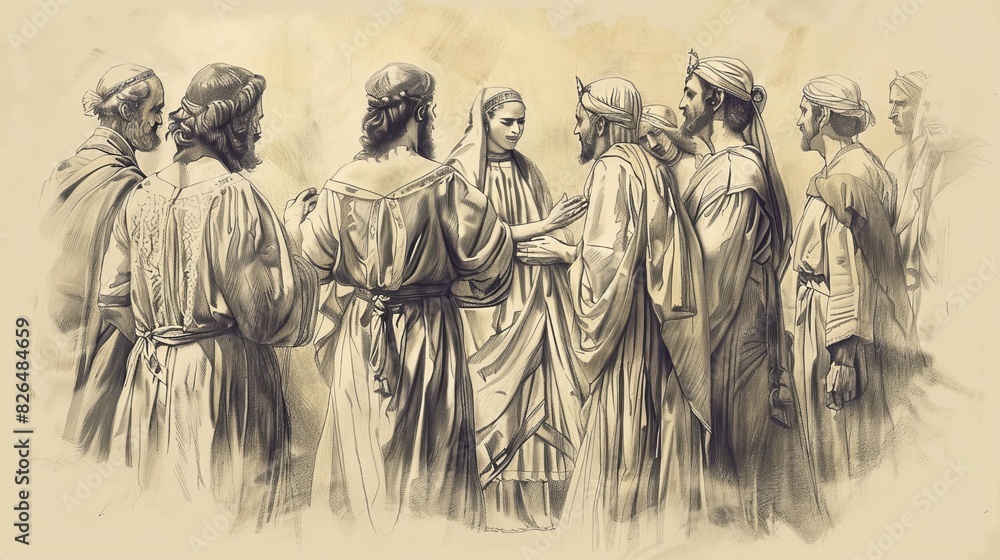 Parable of the Wedding Feast, King Reacting to Guest Without Wedding ...