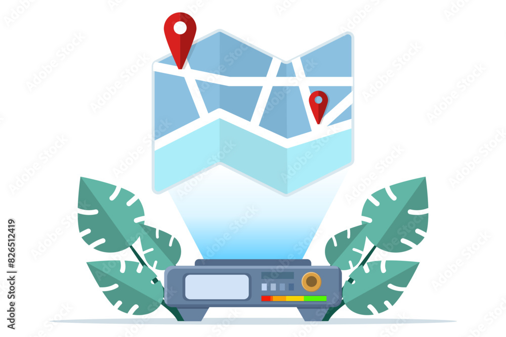 Map concept with location pin, place pin pointer with city map logo ...