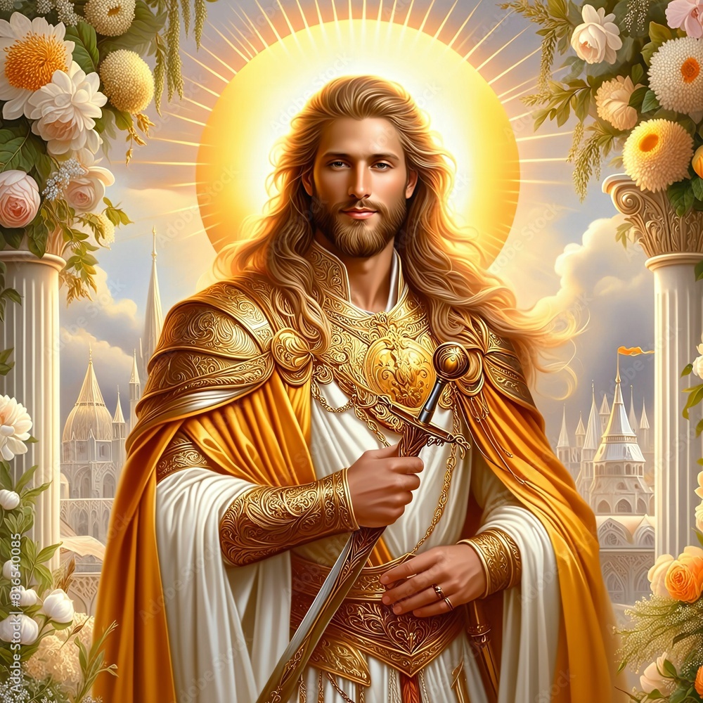 Baldr, the Norse god of light and purity known for his beauty and ...