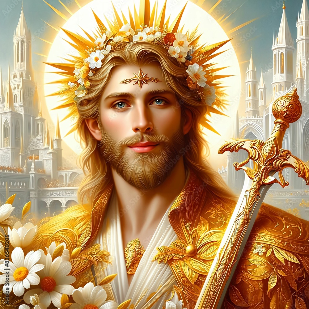 Baldr, the Norse god of light and purity known for his beauty and ...