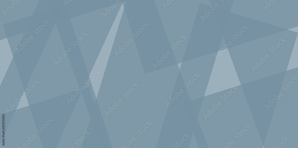 Abstract triangular background with white faded side. Polygon ...