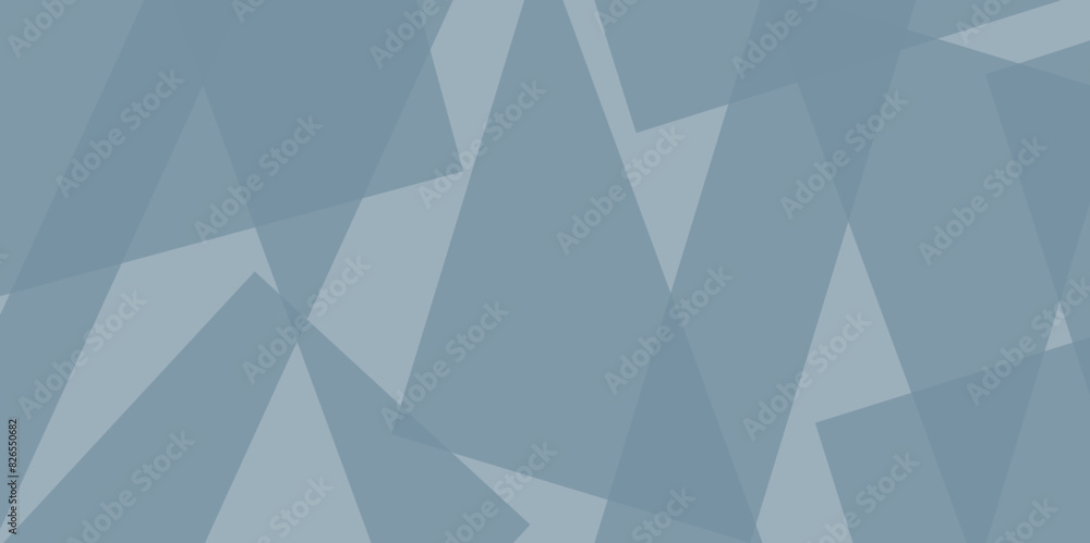 Abstract triangular background with white faded side. Polygon ...