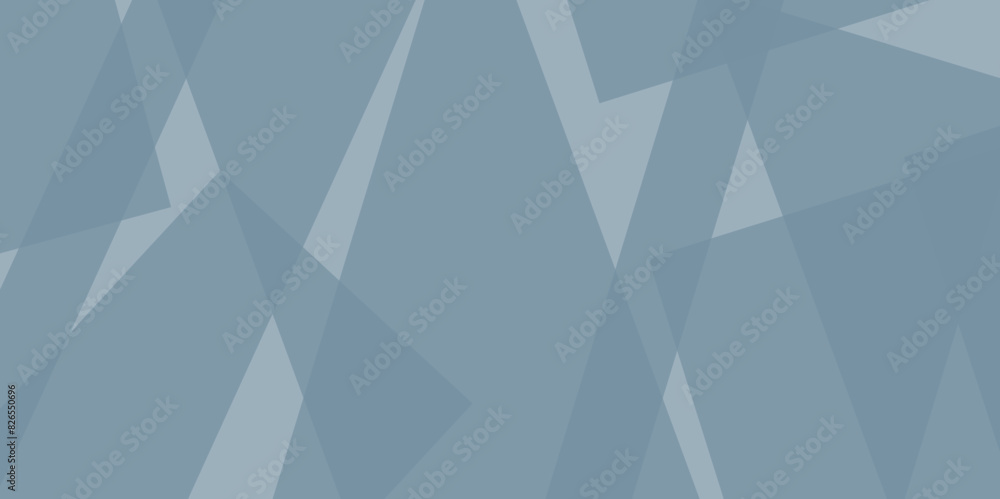 Abstract triangular background with white faded side. Polygon ...
