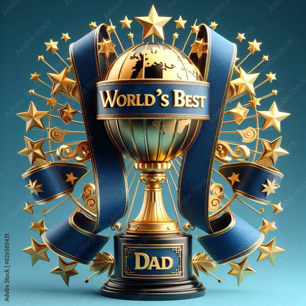 Trophy and Award An image of a trophy with the inscription World's Best ...
