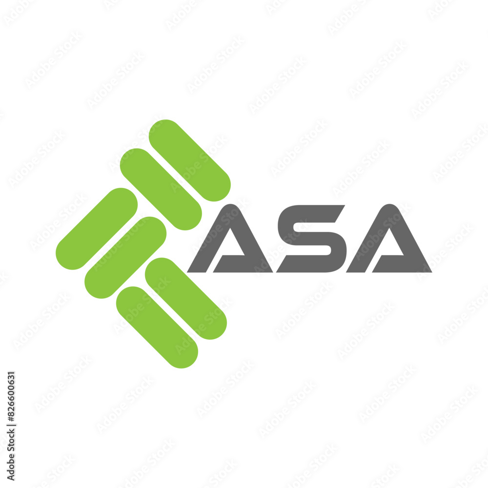 ASA letter logo vector design, ASA simple and modern logo. ASA ...