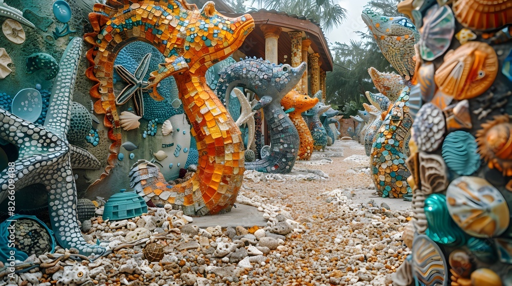 Coastal Community Unites for Ocean Health Recycled Plastics Art ...