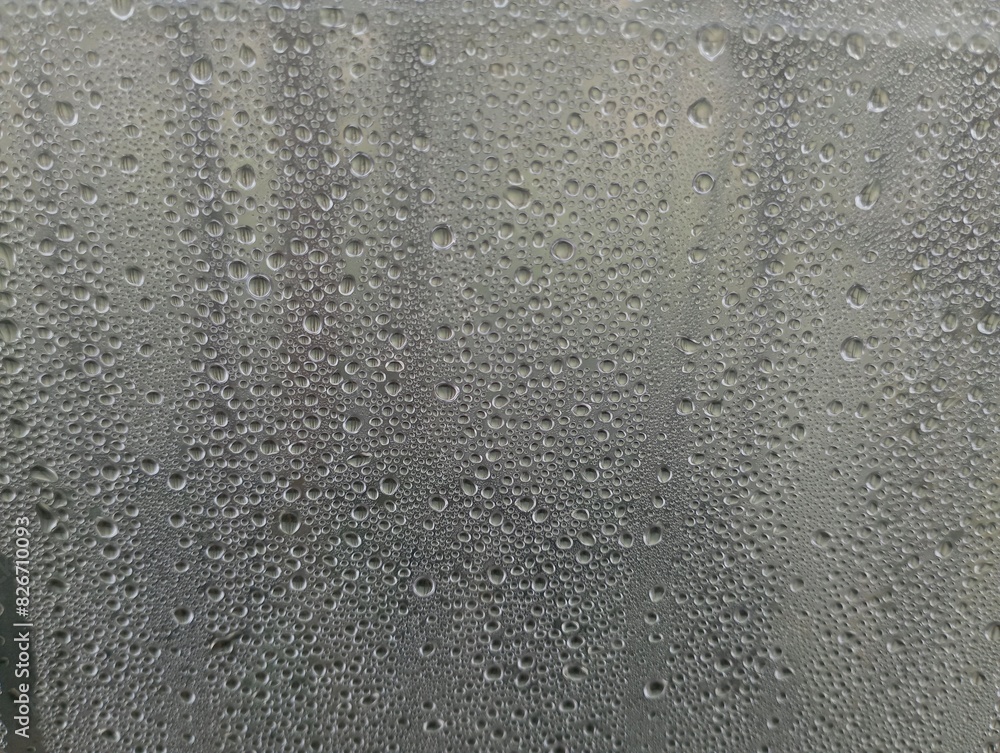 Texture of raindrops on glass. Natural backgrounds and textures with ...