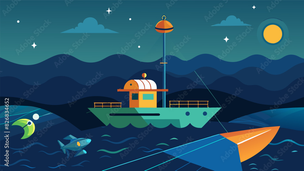 The ships sophisticated sonar equipment scanned the ocean floor ...