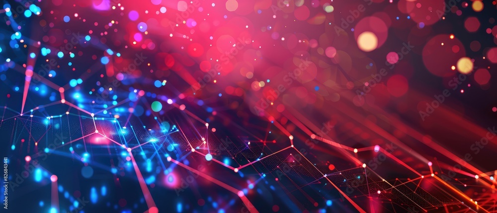 future technology line background and light effect cyberpunk style ...