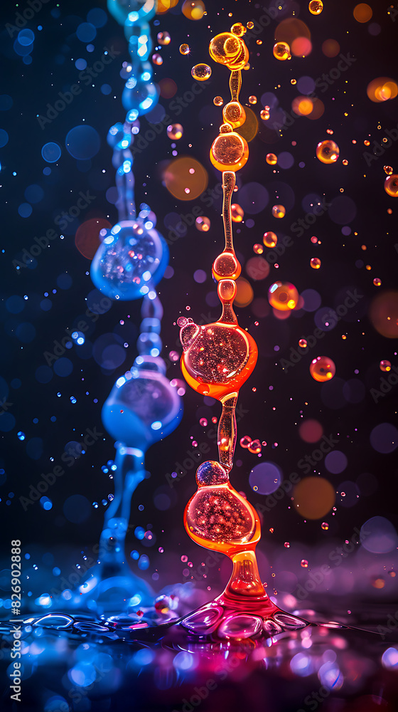 Foster passion for chemistry with images of colorful chemical reactions ...