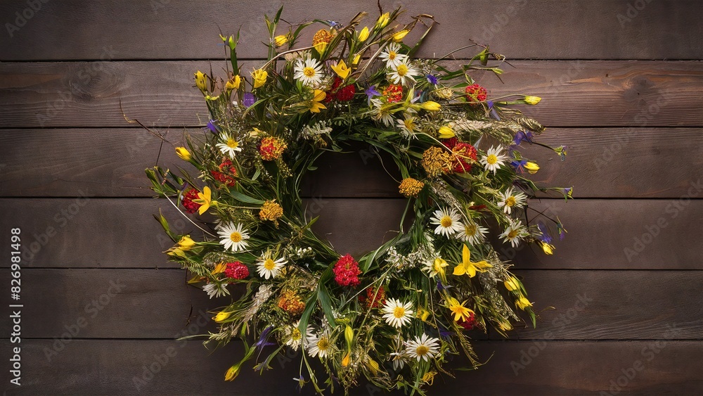 Wiccan Altar for Summer solstice, Litha pagan holiday. wheel of the ...