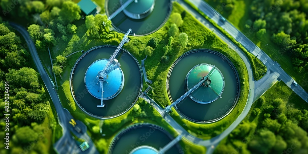 In-depth look at biogas plant powered by anaerobic digestion of organic ...