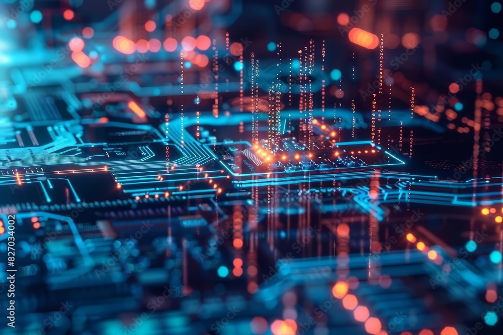 An operational scalability concept showcasing a tech startup expanding ...