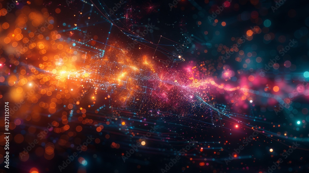 Abstract math's background is where equations become architects ...