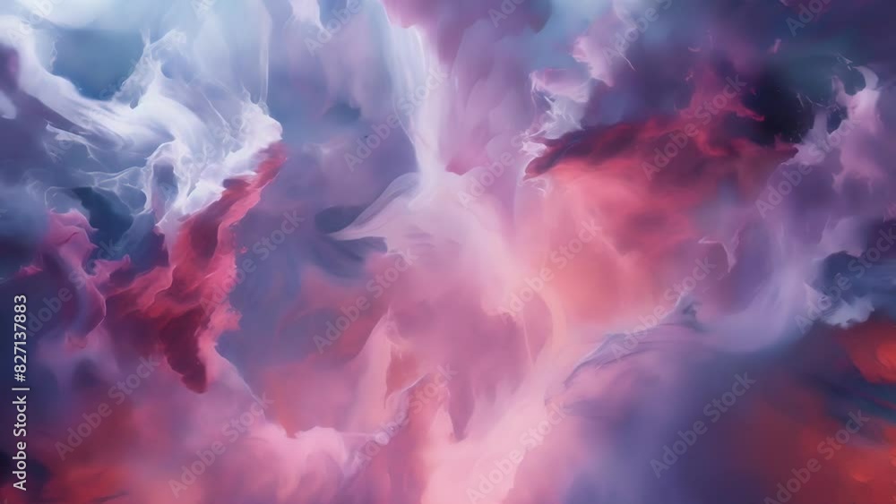 Watch in awe as thick plumes of smoke twist and turn creating a ...