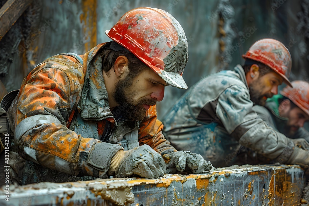 Captured in exquisite detail, the digital sculpture of construction ...